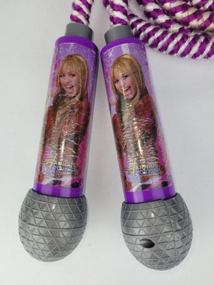 Disney Channel Hannah Montana 7 Foot Jump Rope With Microphone Handles ...