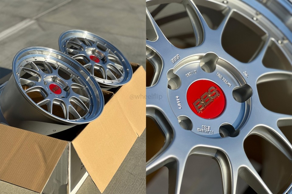 BBS LM-R 19x8.5 +55, 19x11 +63 5x130 Diamond Silver Wheels for Porsche ...