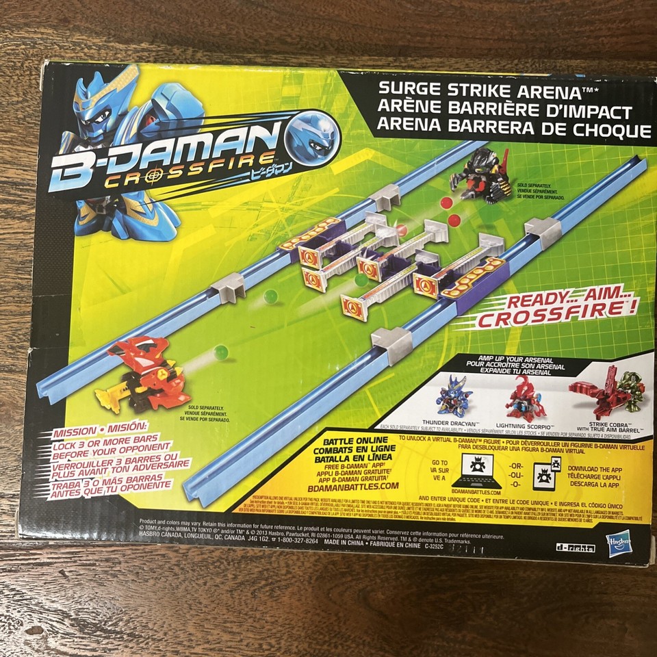 B-Daman Crossfire Surge Strike Arena 6 Marbles Collector Card New! | eBay