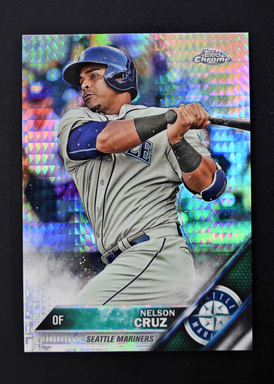 2016 Topps Chrome - Prism Refractor #44 Nelson Cruz for sale online | eBay