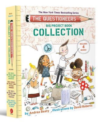 The Questioneers Big Project by Andrea Beaty 4 Books Set - Age 4-8 ...