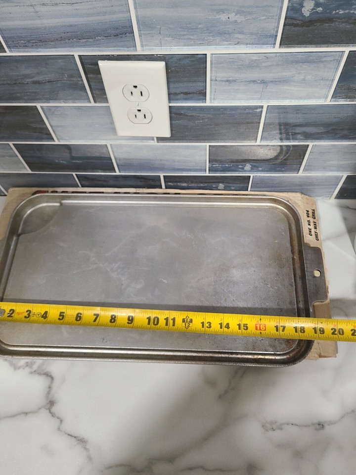 Vintage Chef Way Cast Aluminum Griddle | eBay