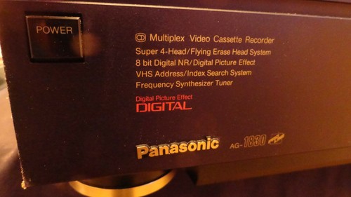 Panasonic AG-1830 Professional VCR.......[J8HG00899] | eBay