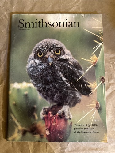Smithsonian Magazine December 1984 The Elf Owl Predator Of The Sonoran ...