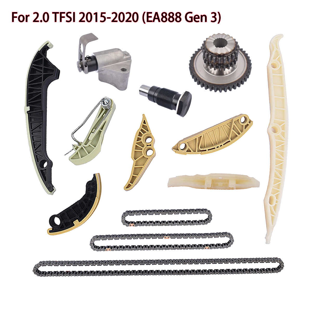 Engine Timing Chain Kit Fits Audi VW Jetta A4 2.0 TFSI TSI EA888 Gen3 ...