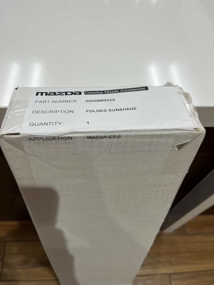 GENUINE MAZDA CX-5 2017 - 2024 Windshield Sunshade (0000-8M-R02A) | eBay
