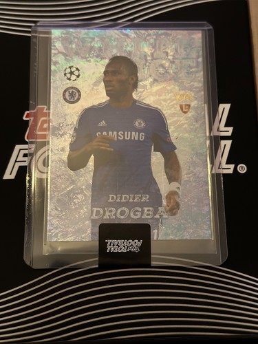 ⚽Topps Didier Drogba White Ice/99 - Chelsea Total Football 2024/25 no ...