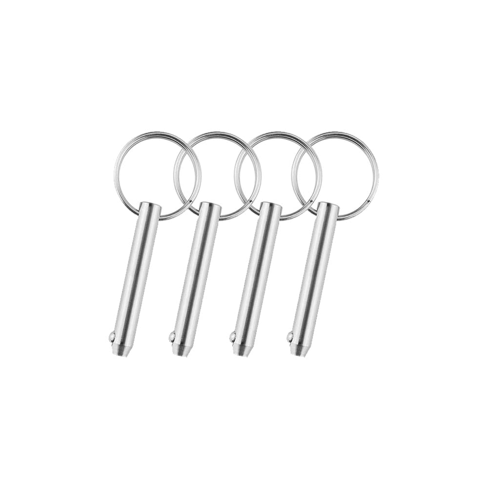 4Pcs Stainless Steel Quick Release Pin with Spring Loaded Ball End ...