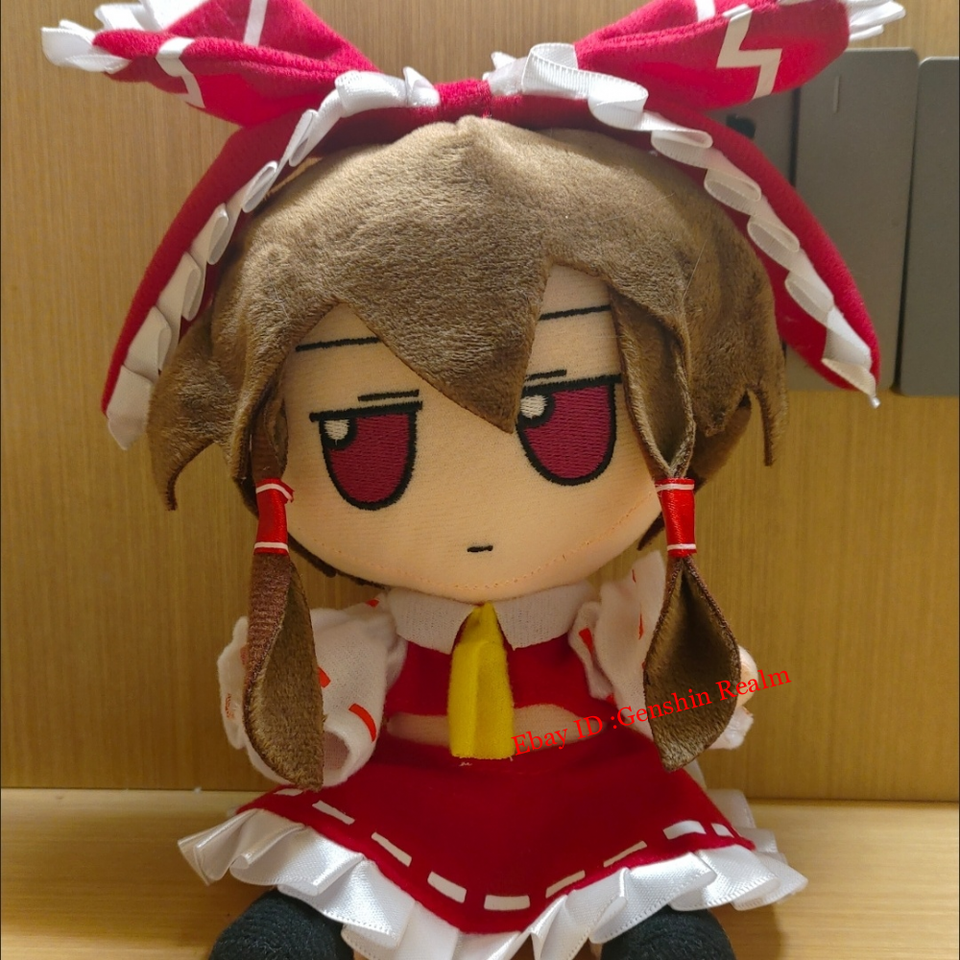 Anime Touhou Project Fumo Collection Hakurei Reimu 20cm Plush Doll ...