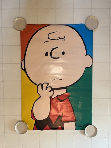 Vintage Peanuts Poster Schulz Snoopy Charlie Brown OSP Publishing | eBay