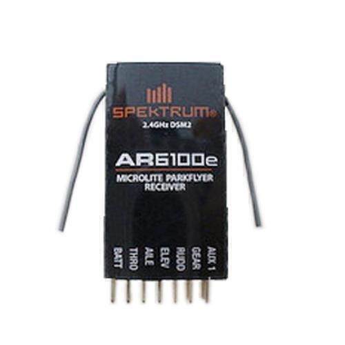 Spektrum DSM2 Aircraft Receiver AR6100E Receiver Microlite 6 Channel RC ...