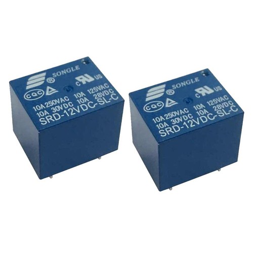 20x power Relay 12v 10a Spdt Pcb Srd-12vdc-sl-c Professional | eBay UK