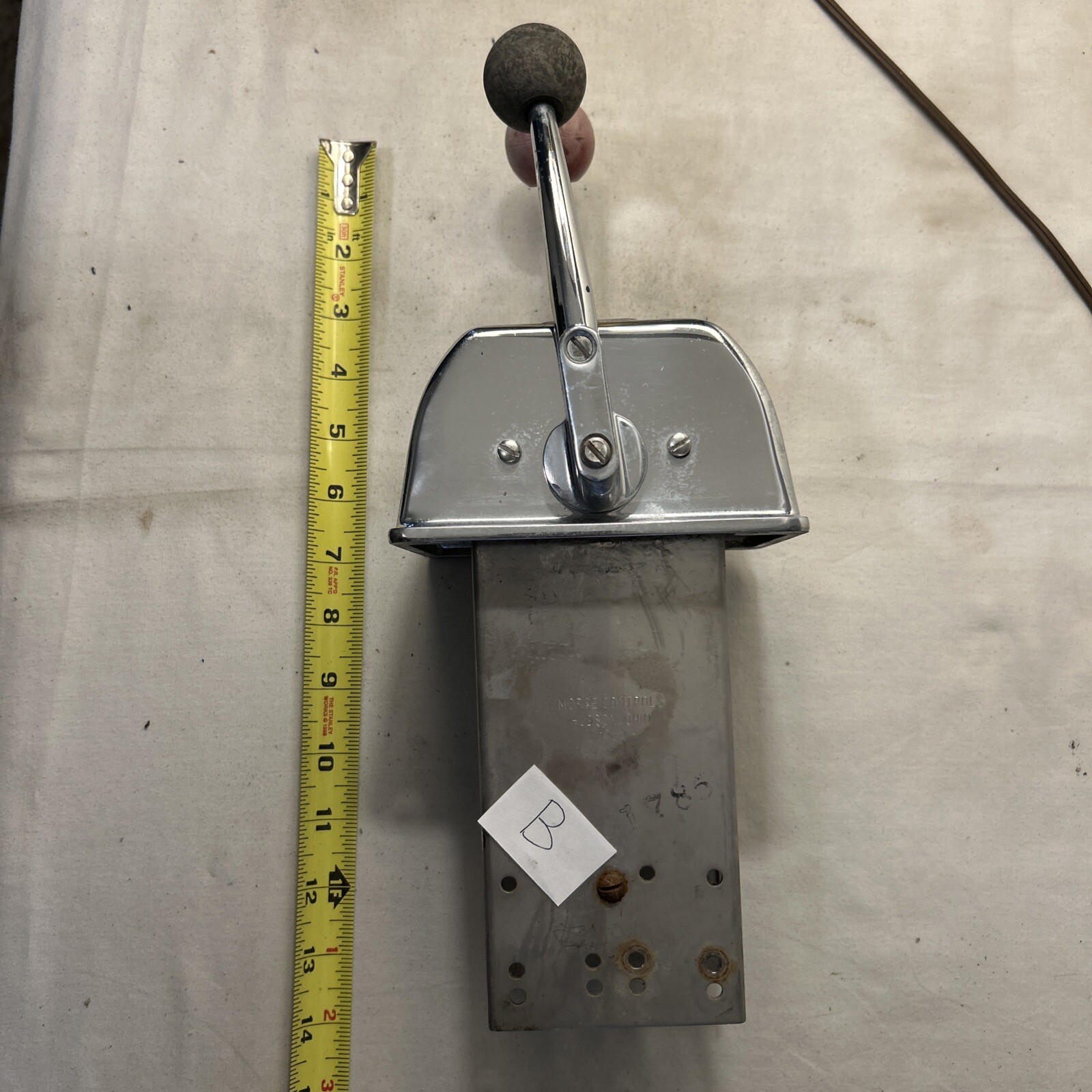 Morse Marne Engine Dual Throttle Control Unit, #b | eBay