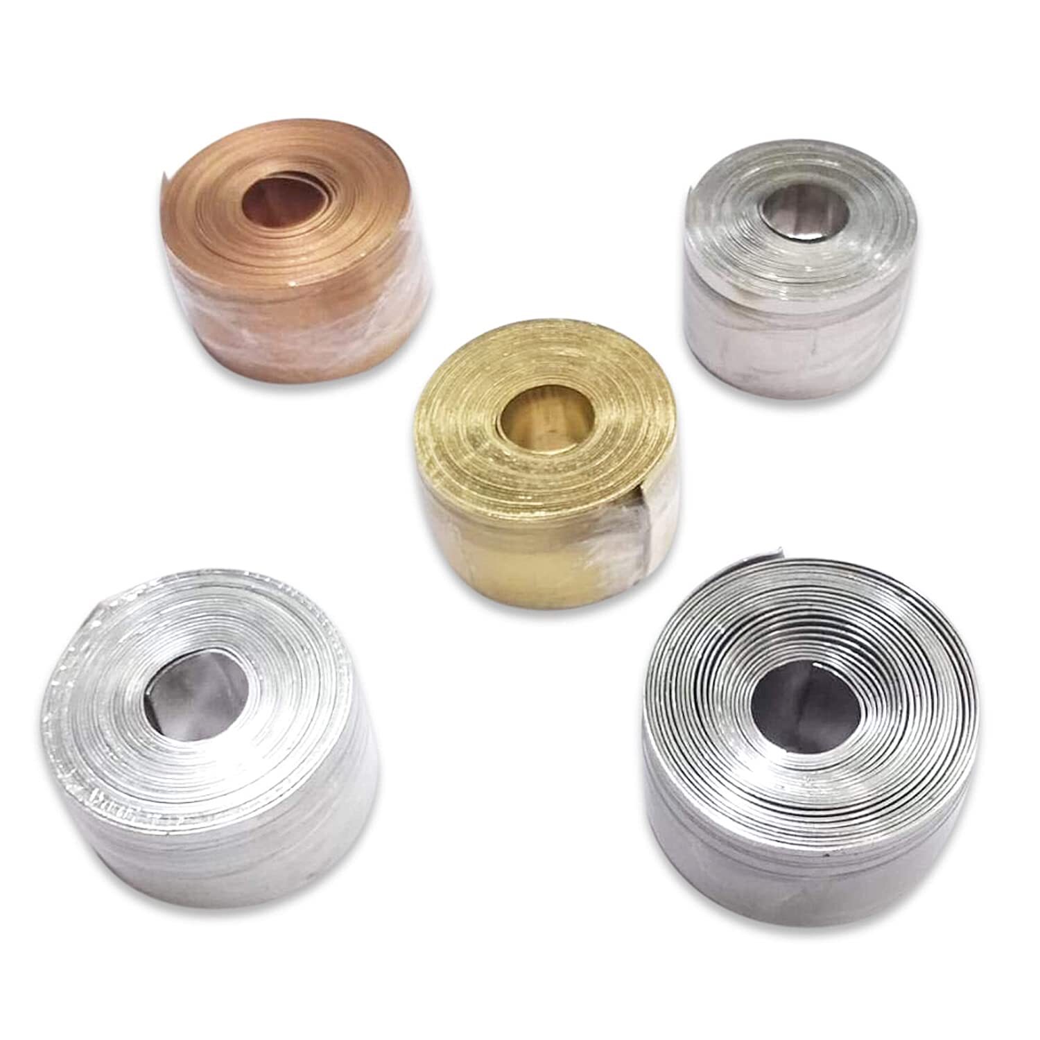 2 x Vastu All 5 Metal Strip Roll, 1 Inch, 7.5 ft, Multicolour ( PACK OF 2 ) | eBay