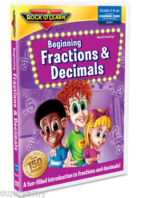 ROCK n LEARN - Beginning Fractions and Decimals - Award Winning ...