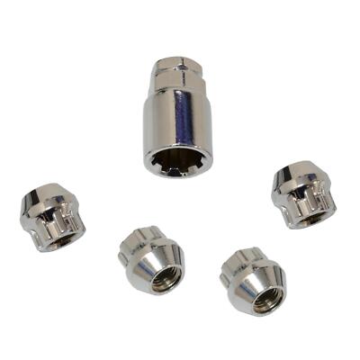 Anti-Theft Locking Wheel Nuts 12x1.50 + 60°Key For Volvo C30 S40 V40 ...