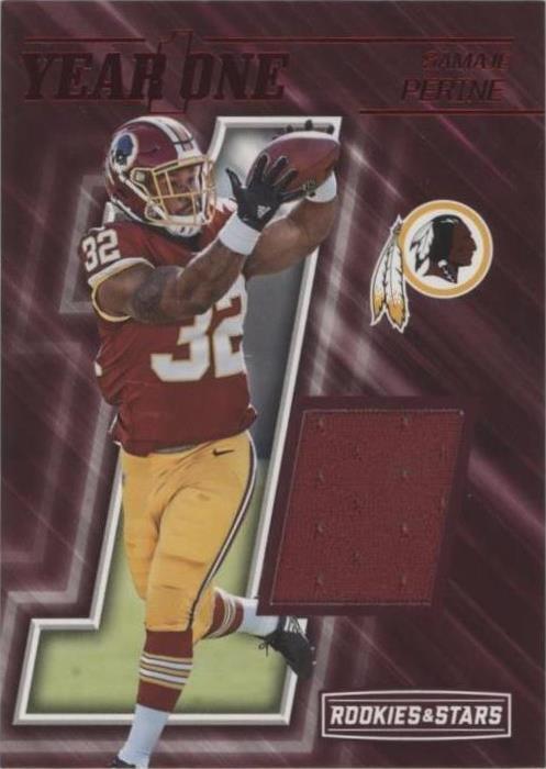 2017 Panini Rookies & Stars - Year One Samaje Perine #24 (MEM, RC) for ...