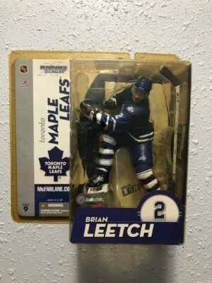 McFarlane's NHL Series 9 BRIAN LEETCH - TORONTO MAPLE LEAFS figure | eBay