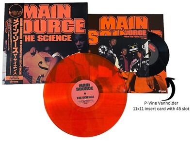 Main Source - The Science Orange Vinyl LP Record w/ 7" Single and OBI Strip 4995879101063| eBay