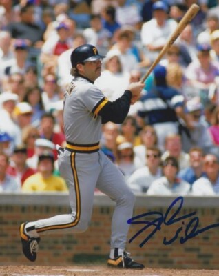 Signed 8x10 GLENN WILSON Pittsburgh Pirates Autographed photo - COA | eBay