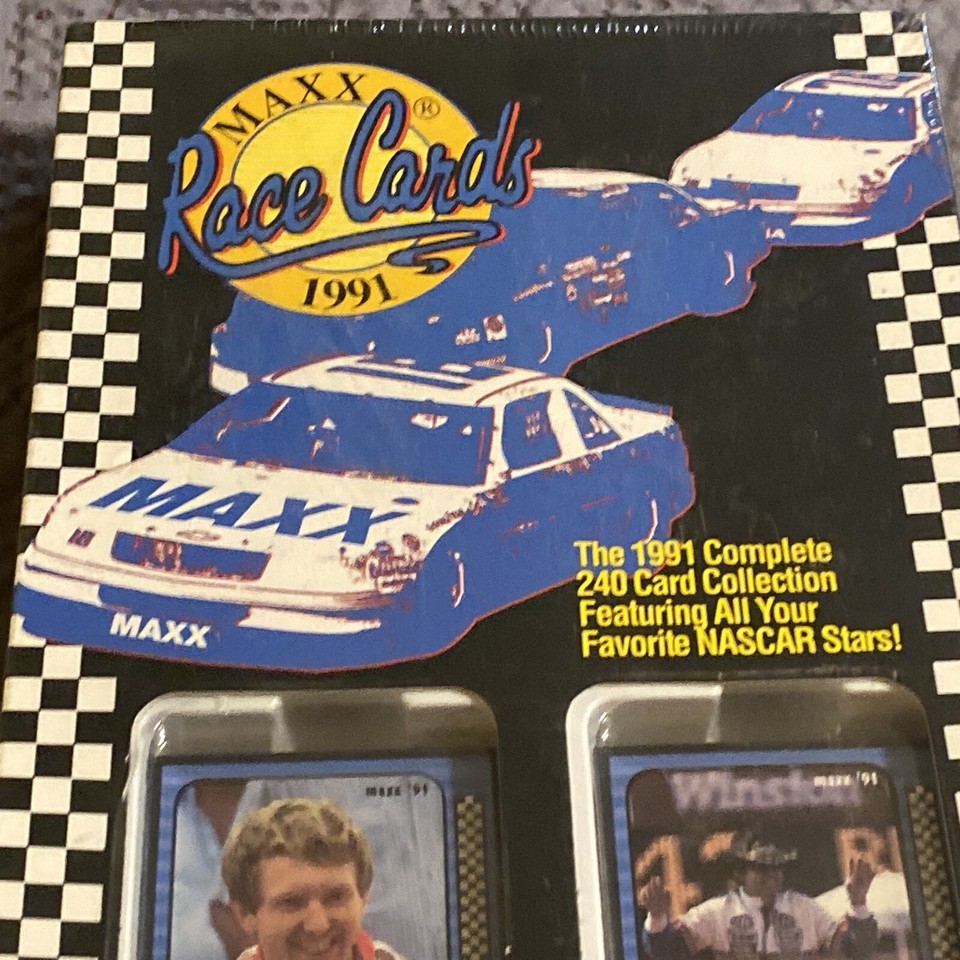 MAXX Race Cards 1991 Nascar Sealed Trading Card Complete Set - 240 ...