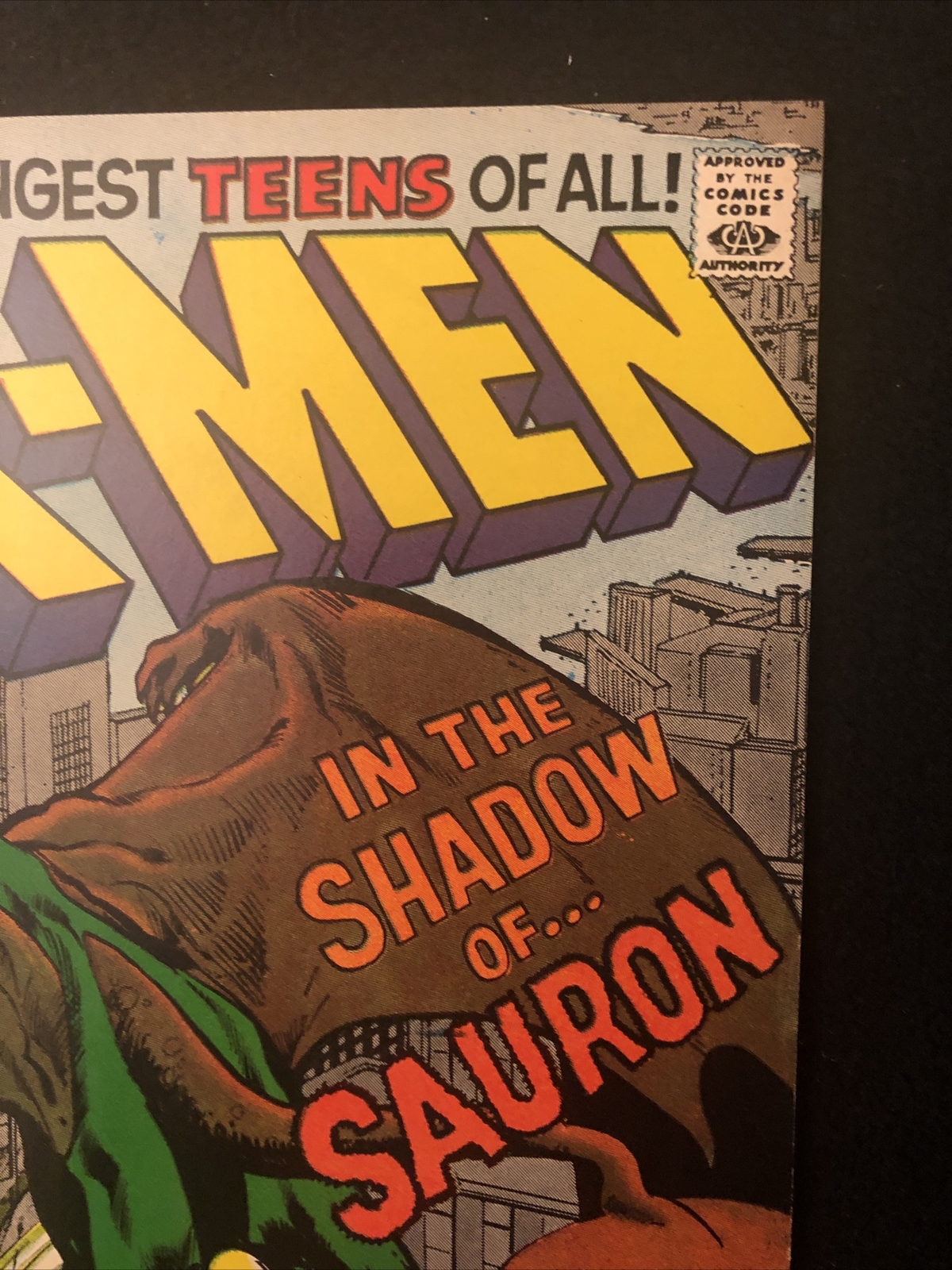 X-MEN 60 9.4 MARVEL 1969 MYLITE 2 DOUBLE BOARDED NEAL ADAMS 1ST SAURON ...