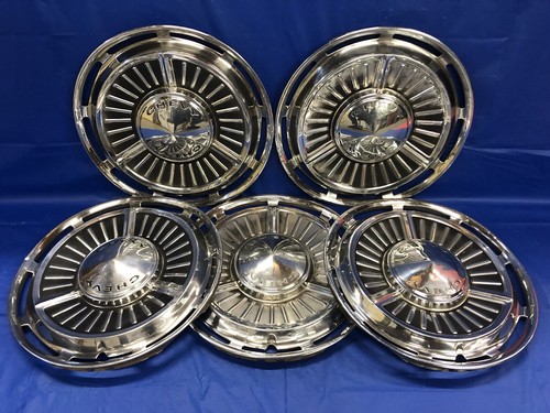 Vintage set of 5 1963–64 Chevrolet 13" hubcaps Chevy II Nova | eBay