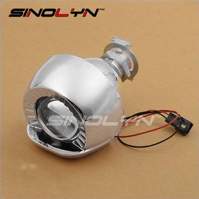 1.8 Micro HID Bi xenon Headlight Foglights Projector Lens Cars ...