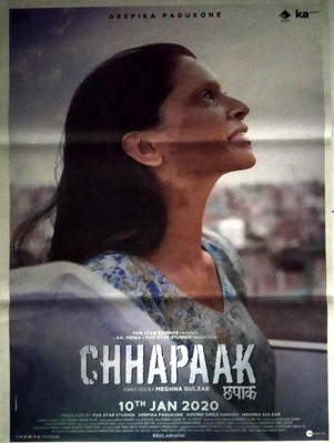 Chhapaak Bollywood Movie Deepika Padukone 27X36 Approx | eBay