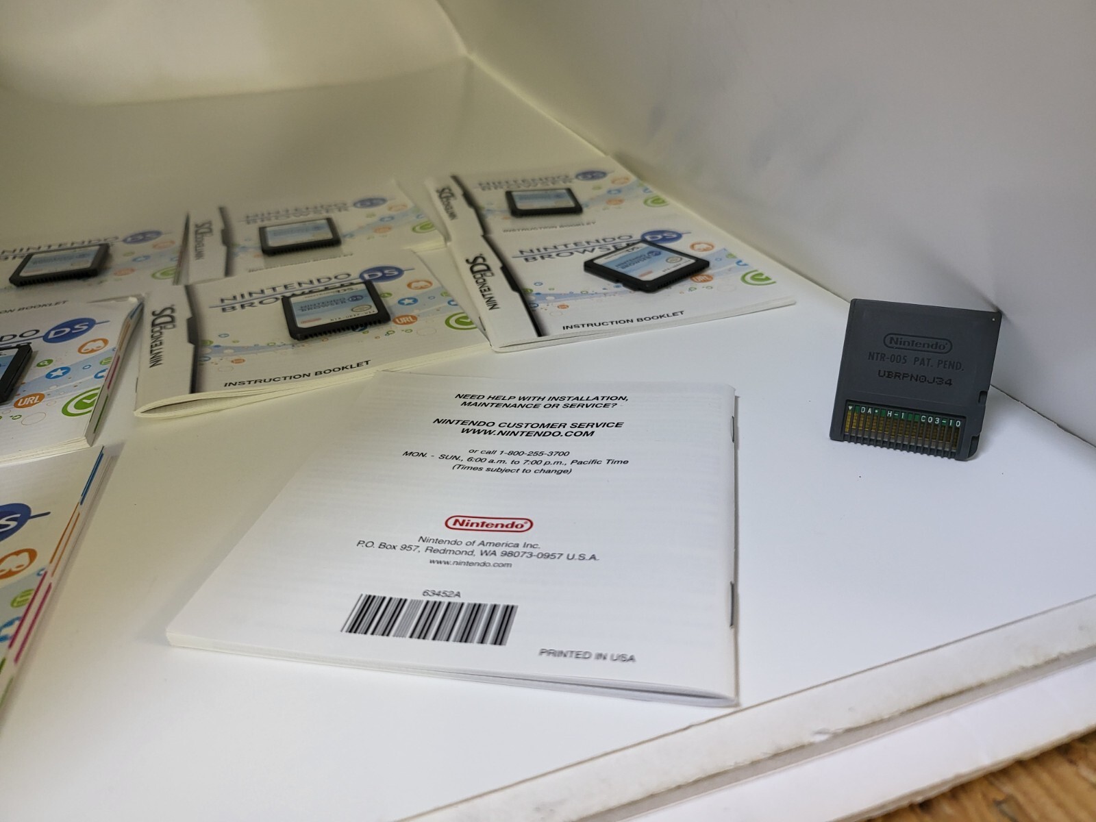 Wholesale Lot 10 NEW Nintendo DS internet Web Browser Cartridge ...