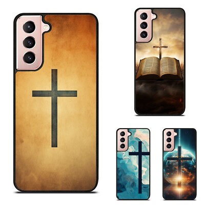 TPU Phone Case cross christ simple religious For Galaxy S20 S21 S22 S23 ...