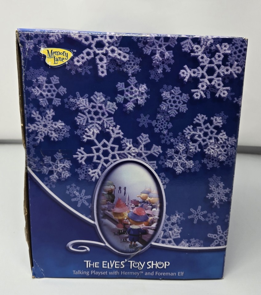 Rudolph The Red Nosed Reindeer ~ The Elves' Toy Shop Hermey & Foreman ...