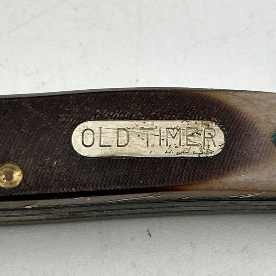 VINTAGE OLD TIMER Schrade Knives Lot Of 2 USA. 120TY, 770T | eBay