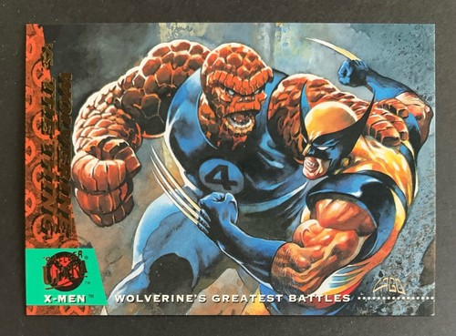1994 Fleer Ultra Wolverine's Greatest Battles #141 Wolverine vs The ...
