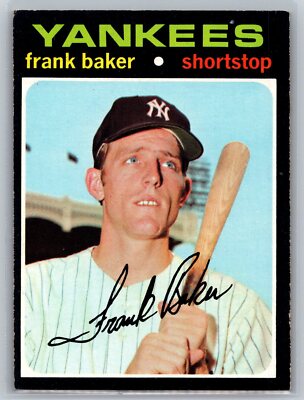 1971 Topps #213 Frank Baker YANKEES | eBay