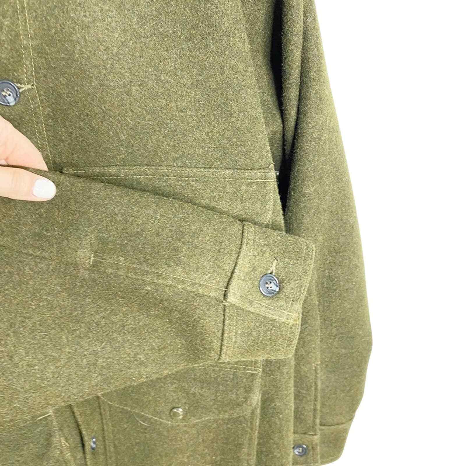 Filson Mackinaw Wool Cruiser Jacket Button Long Sleev… - Gem
