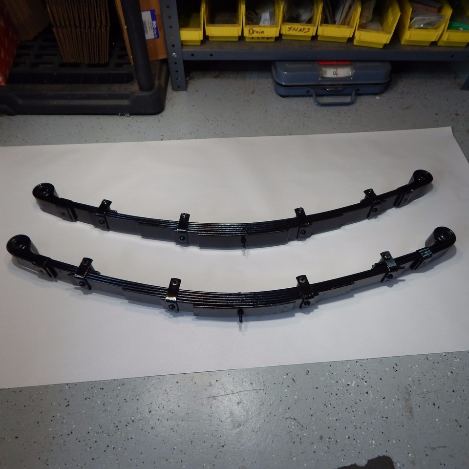 Pair New Rear Leaf Springs Austin Healey 100-4 100 BN1 BN2 1953-1955 | eBay