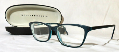 Scott Harris SH360 eyeglass 52-16-140 eyewear Dark Teal frame | eBay