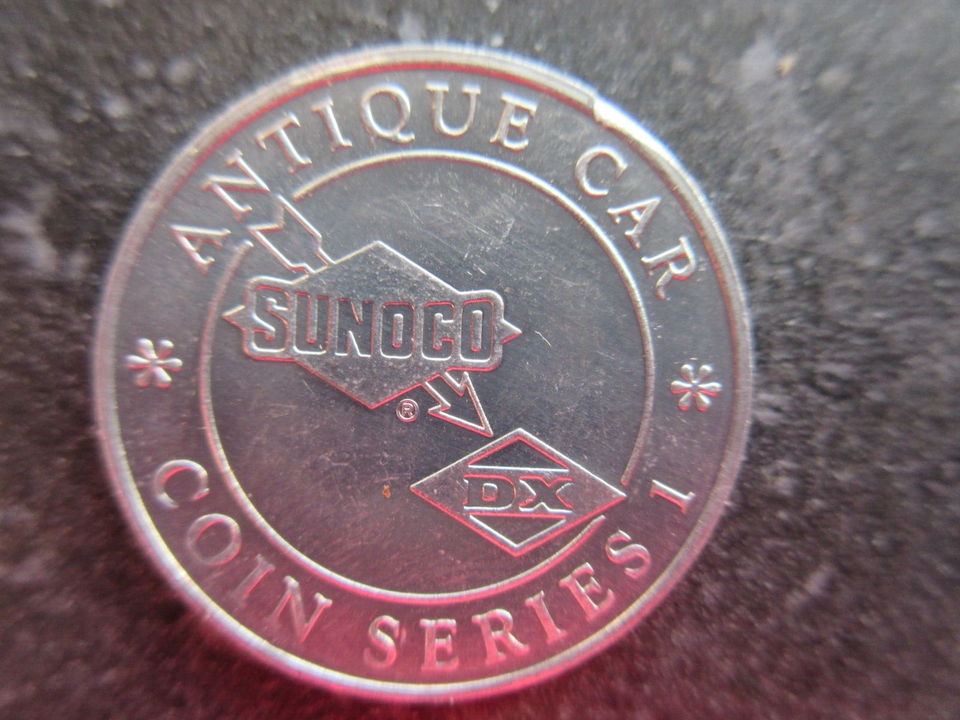 Sunoco DX Antique Car Coin Series Token 1916 Dodge Sedan | eBay