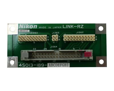 Wafer Processing - Nikon Nsr