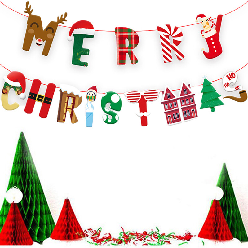 Merry Christmas Clip Art Banner