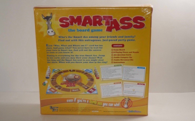 Smart Ass the Board Game Family Trivia Party Game SEALED | eBay