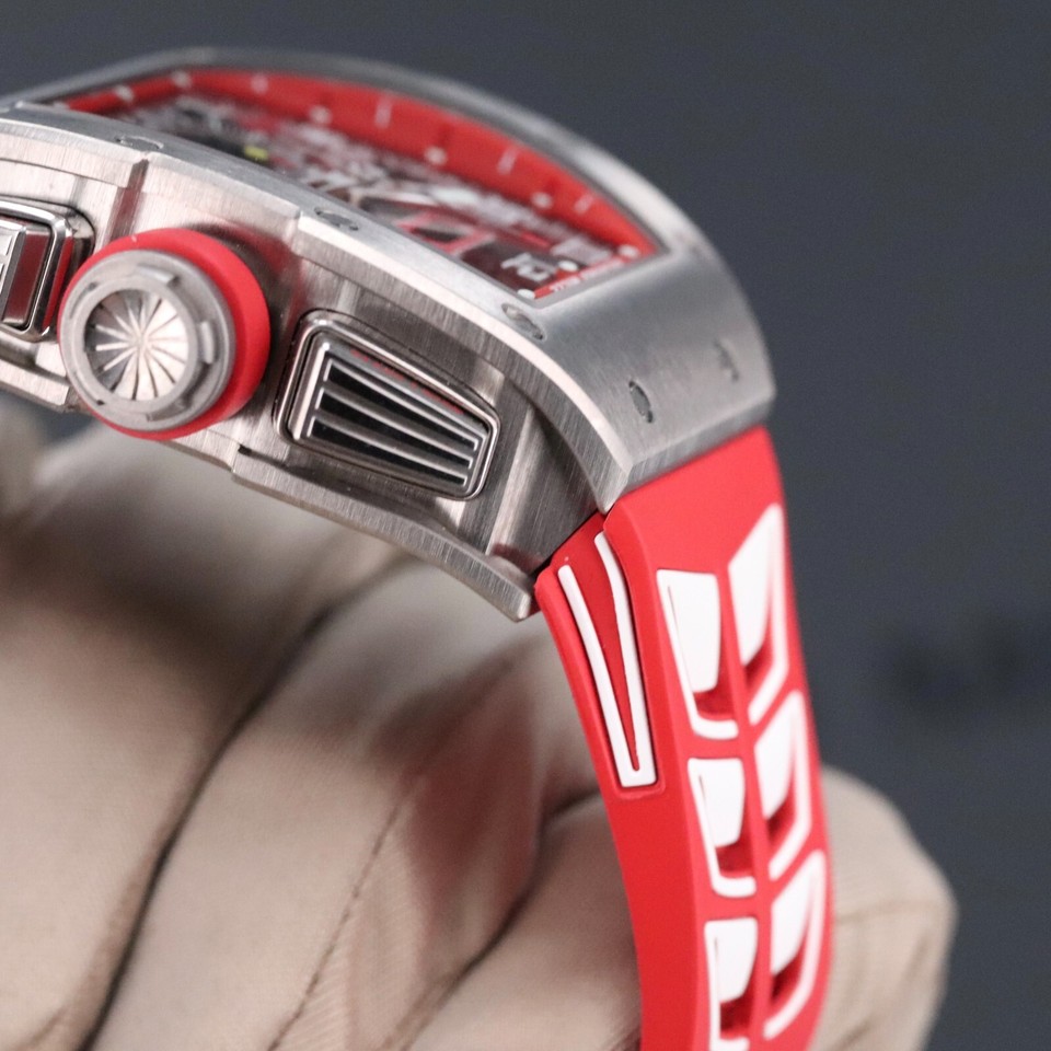 Richard Mille RM011-FM Dubail Edition 1/30 Titanium Skeleton Red Felipe ...