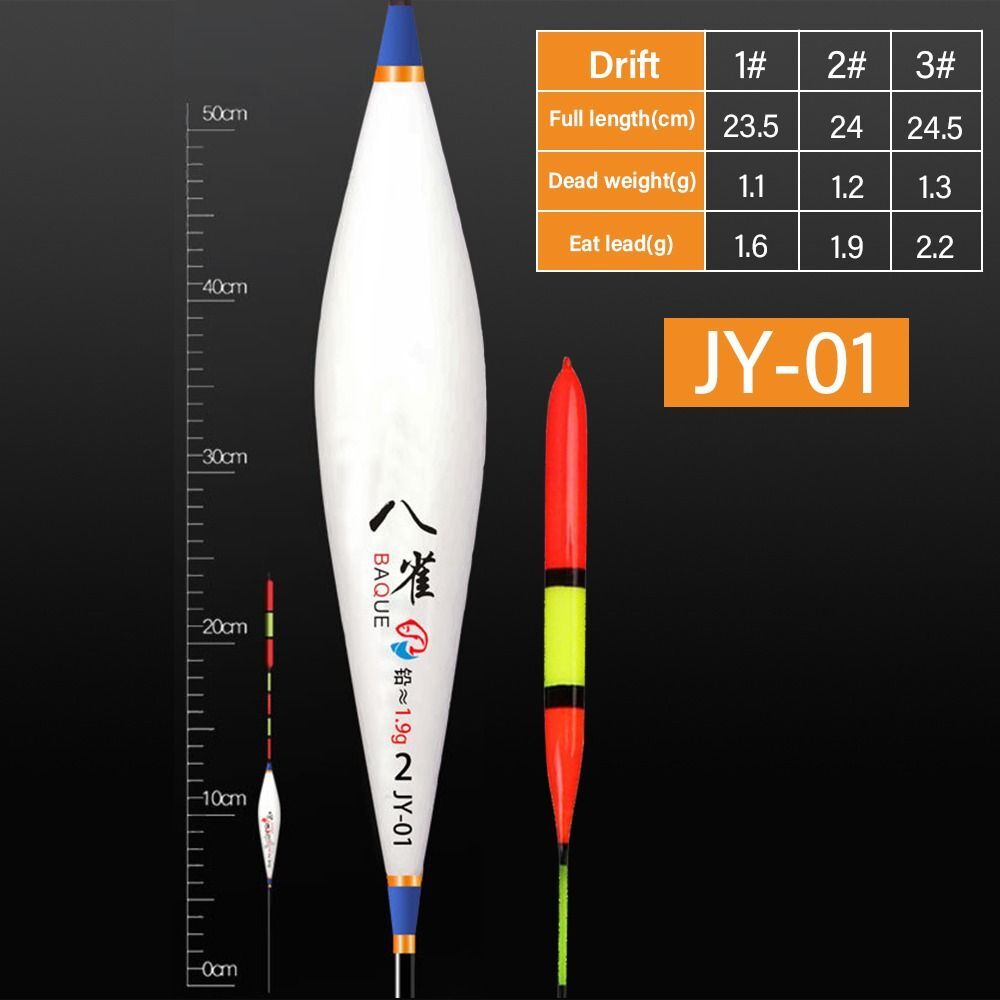 Sensitivity Portable Plastic Fishing Floats Bobber Float Short Crucian ...