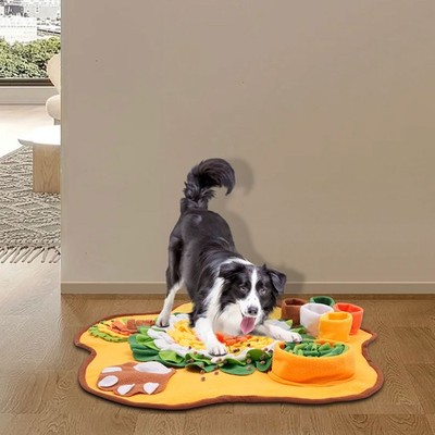 Snuffle Mat for Dogs Pet Treats Feeding Mat Non-Slip Dog Puzzle Toys ...