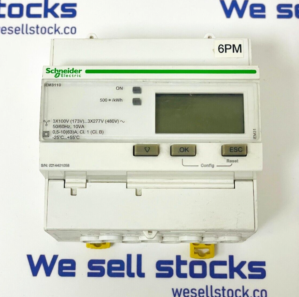 SCHNEIDER ELECTRIC A9MEM3110 Energy Meter | eBay