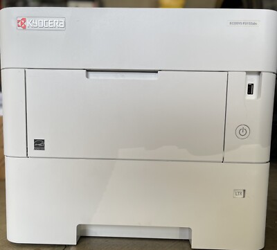 Kyocera ECOSYS P3155DN A4 WORKGROUP MONO PRINTER 55PPM fully cleaned | eBay