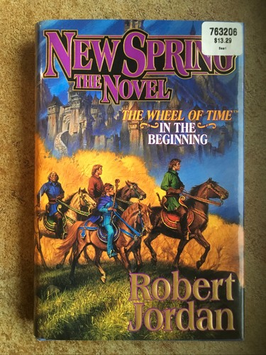 New Spring The Novel By Robert Jordan Hardcover 1st Edition 1st ...