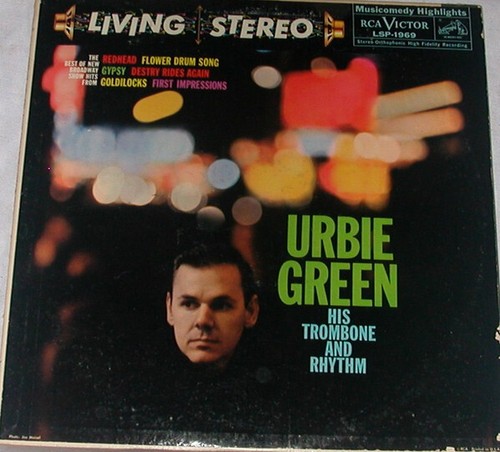 Urbie Green - His Trombone And Rhythm 1959 LP RCA Victor LSP-1969 Very ...