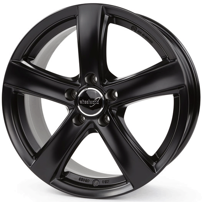 16 Zoll W24 Alufelgen 6,5x16 5x112 ET49 schwarz matt für VW | eBay